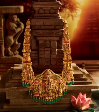 South Indian Gold Jewellery | Jewellery Online - Pothys Swarna Mahal