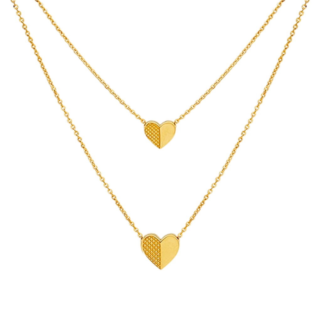 Buy Doublebeat Gold Pendant Chain | Pothys Swarna Mahal